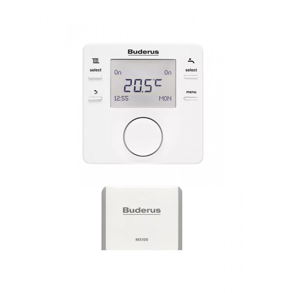 Buderus RC210 RF Kablosuz Programlanabilir Modülasyonlu Oda Kumandası ...