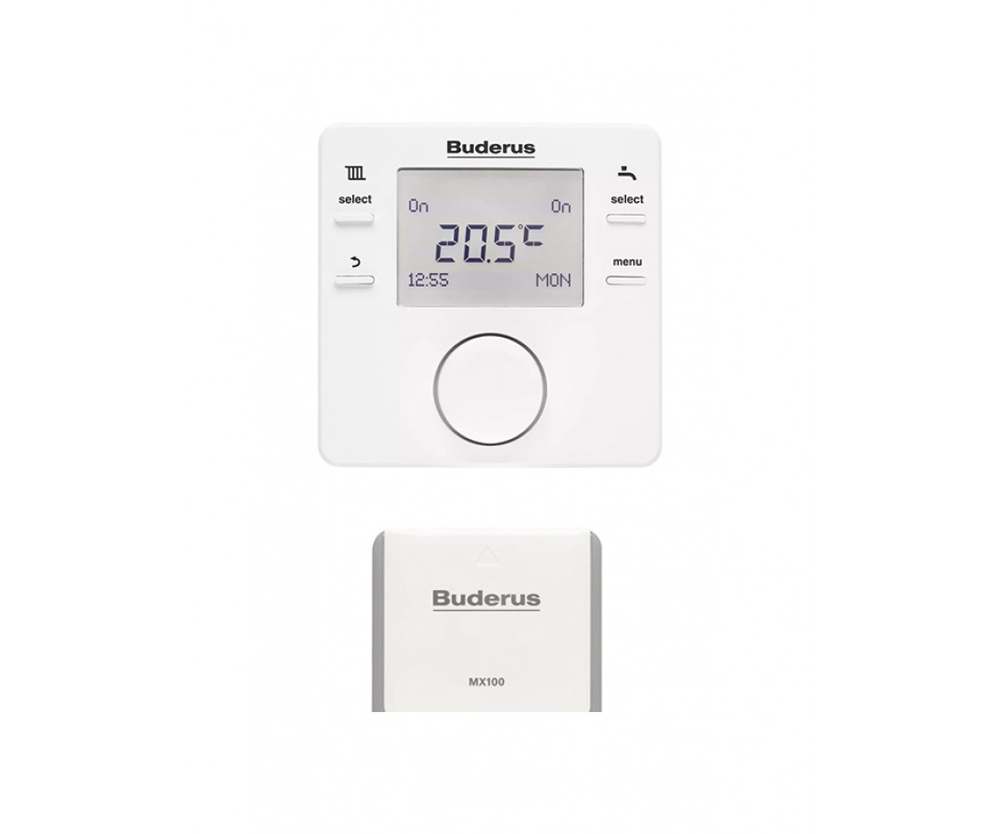 Buderus RC210 RF Kablosuz Programlanabilir Modülasyonlu Oda Kumandası ...